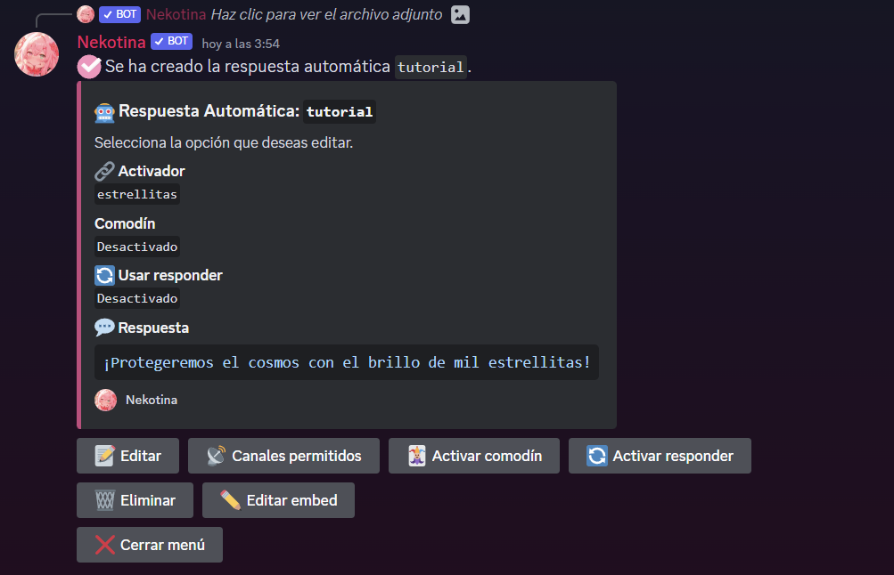 Auto Responder | Neko Wiki